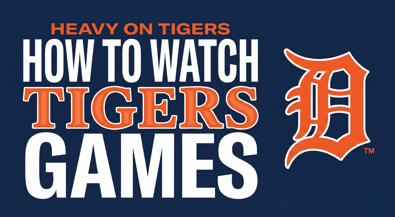 How to Watch Tigers Games Without Cable in 2026 - Heavy Sports