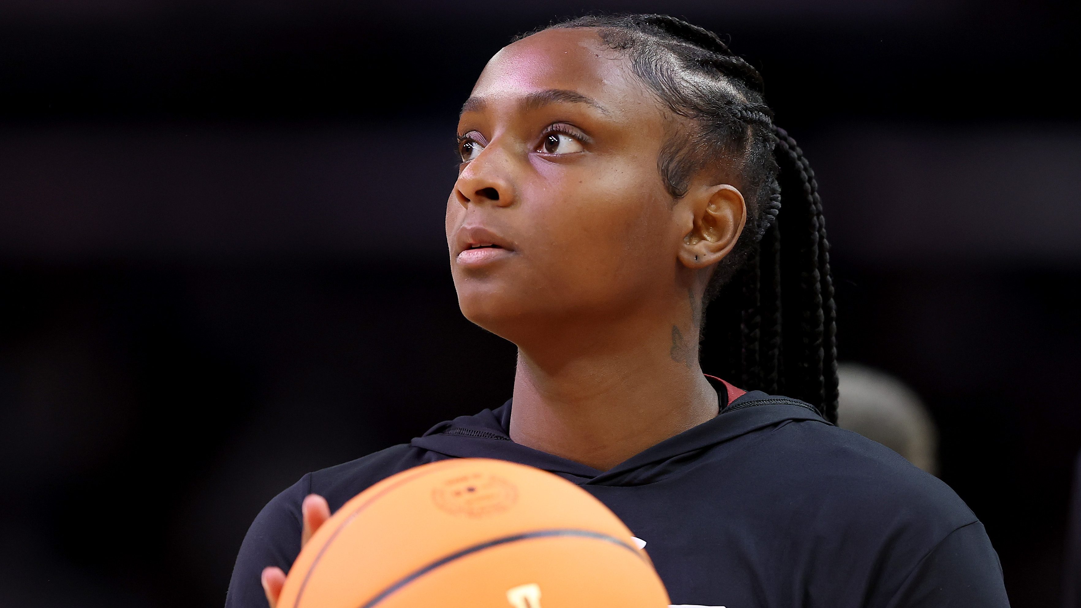 South Carolina Star Ta'Niya Latson Sends Message Amid Win Over UConn