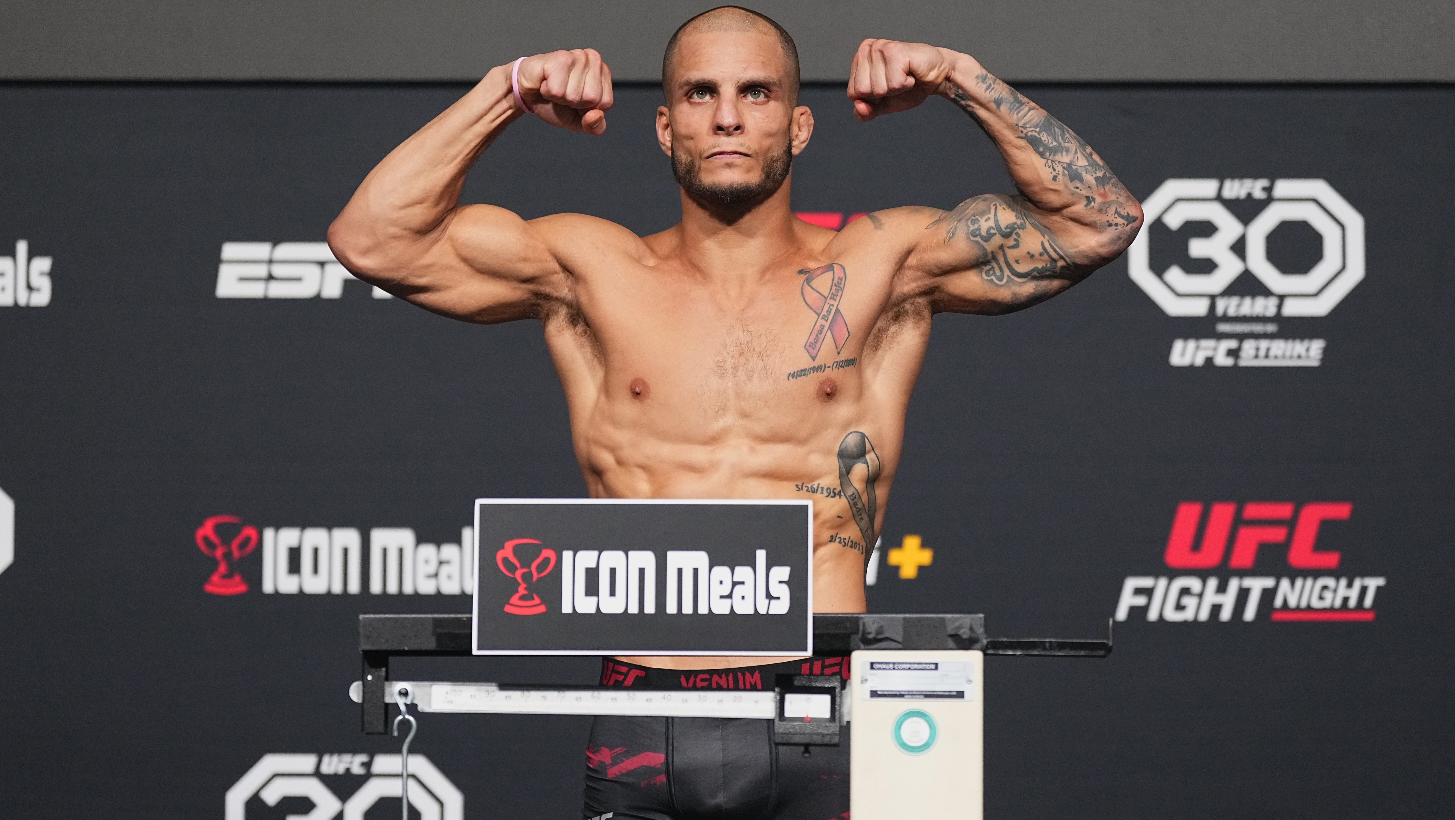 Bassil Hafez Announces UFC Suspension