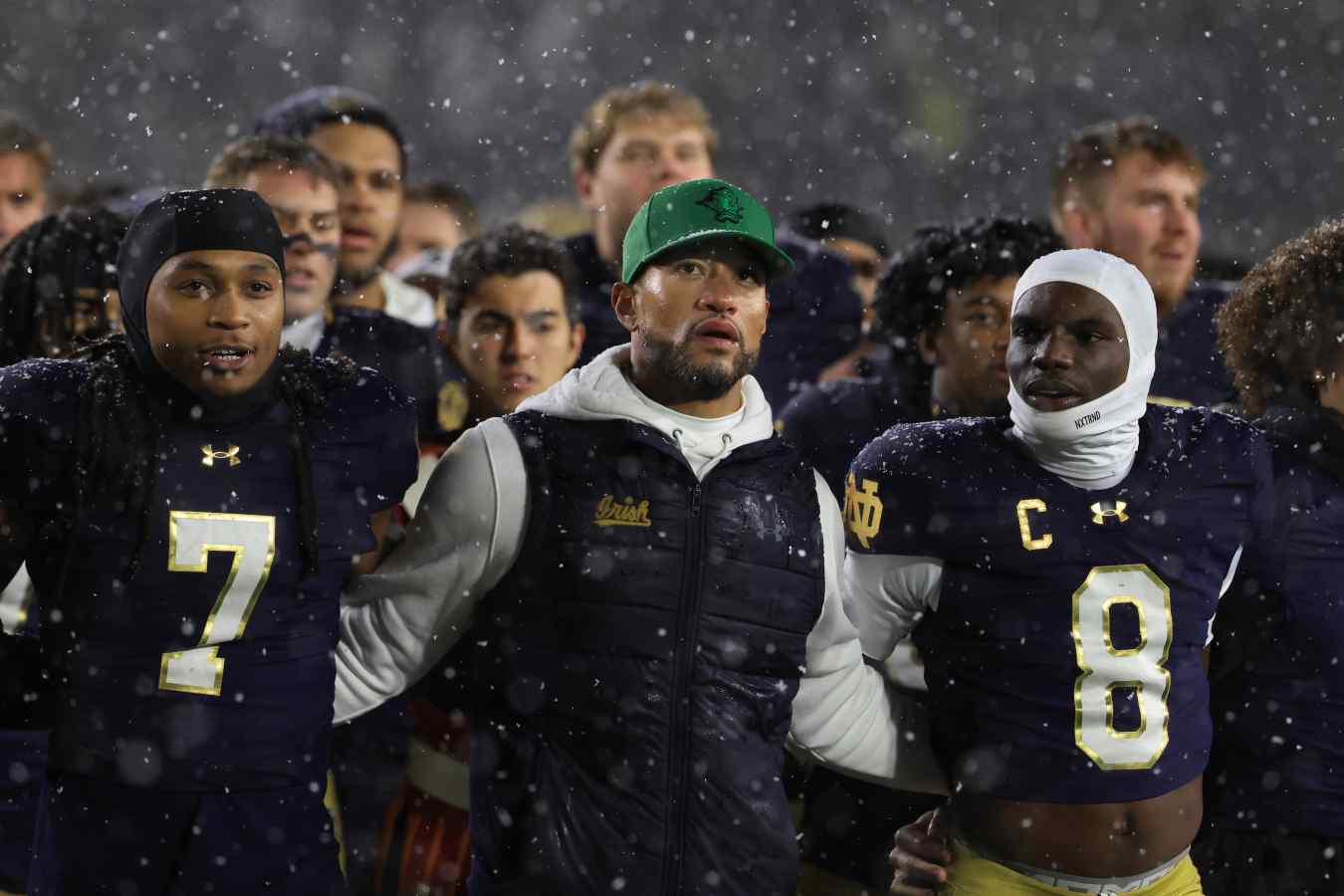 Notre Dame's Marcus Freeman Gives Thoughts on NFL Rumors