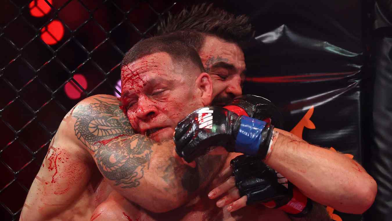 Nate Diaz Issues Statement After TKO Loss to Mike Perry