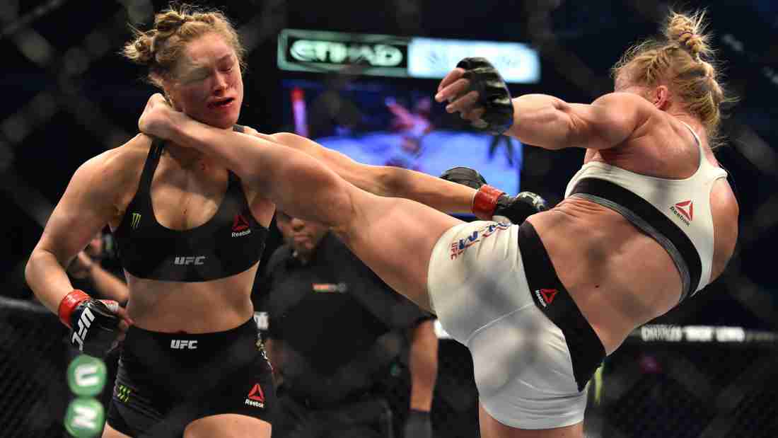 Ronda Rousey on Holly Holm Rematch: 'I Would Clean Her Clock'