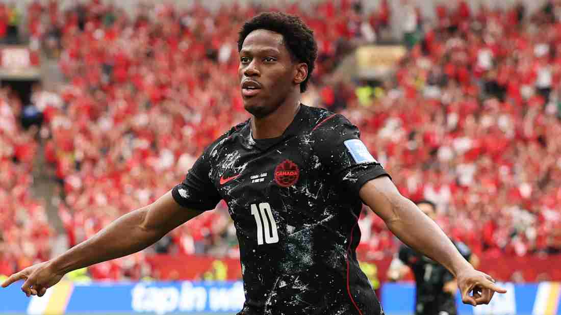 Jonathan David Scores Hat Trick in Canada's Historic Victory Over Qatar ...