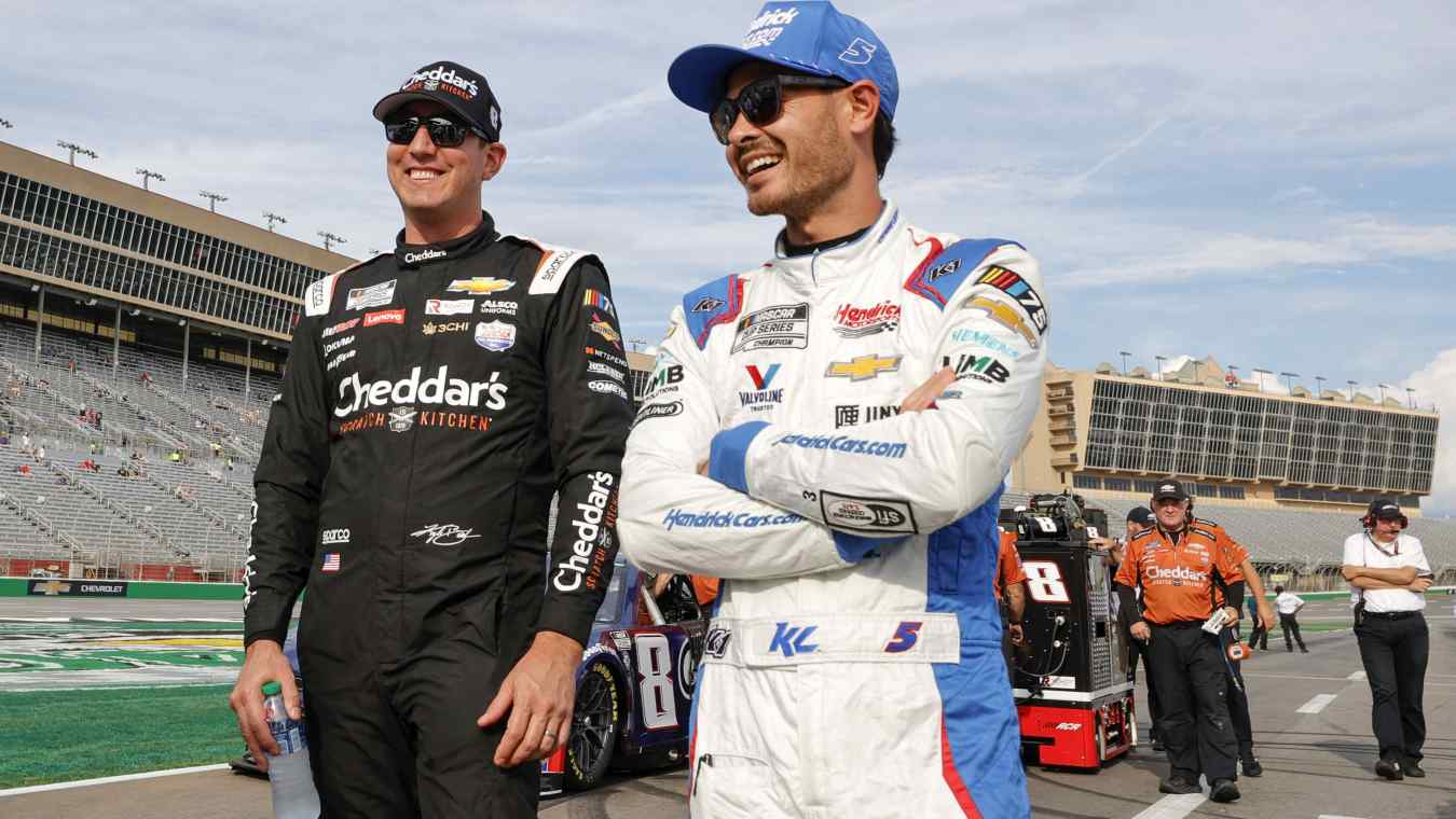 Kyle Larson's Tribute to Kyle Busch Went Beyond Victory Lane