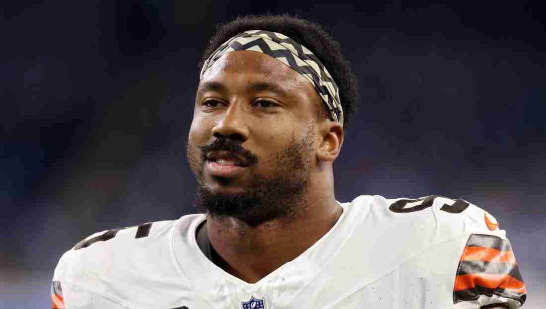 Ex-Browns Star’s Wife Takes Shot at Team After Myles Garrett Trade