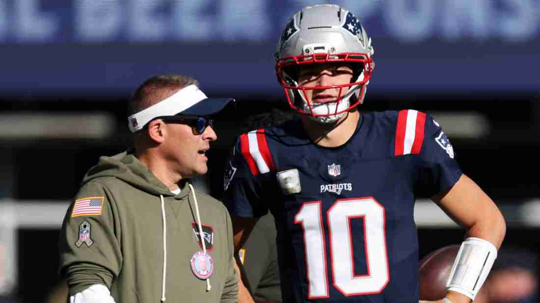 Josh McDaniels Told to Change Patriots' Scheme for Drake Maye - HEAVY