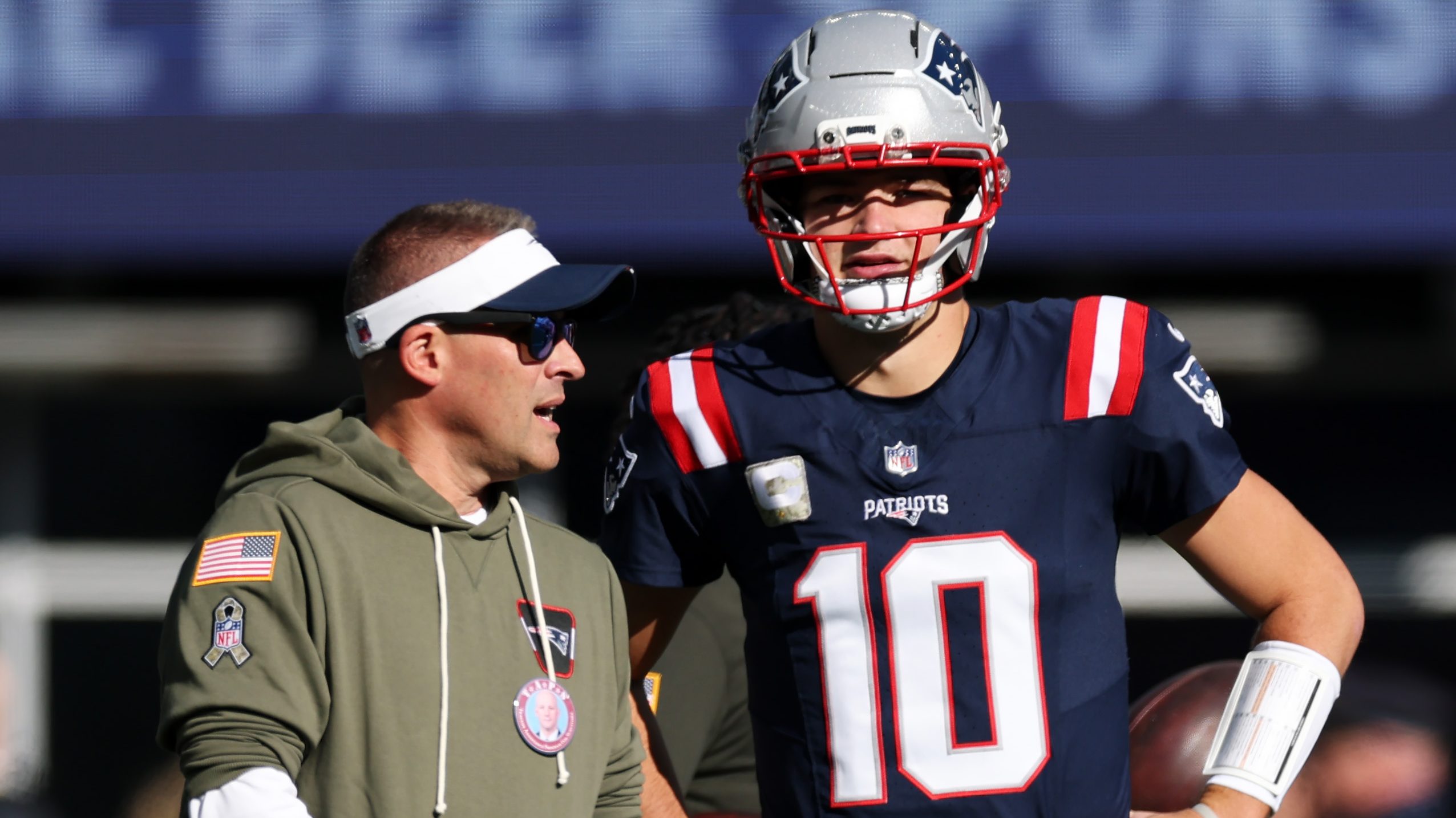 Josh McDaniels Told to Change Patriots' Scheme for Drake Maye - HEAVY