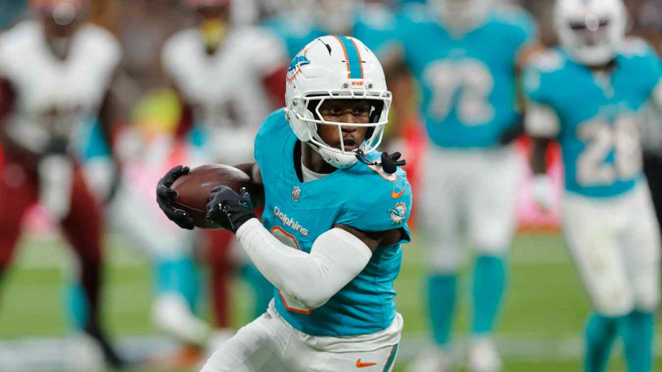 Dolphins WR Malik Washington Labeled 2026 Breakout Candidate