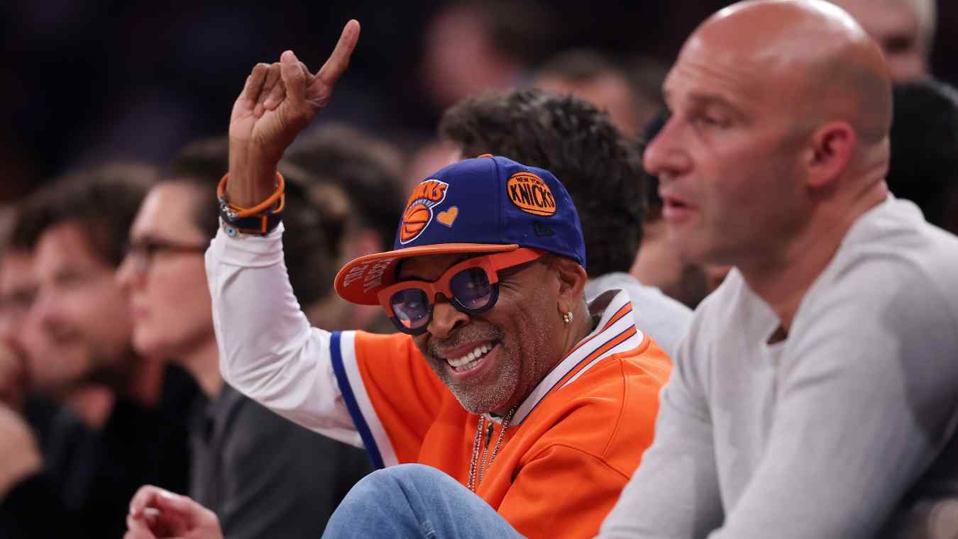 Spike Lee Fires Up Knicks Fans Before Historic NBA Finals Game