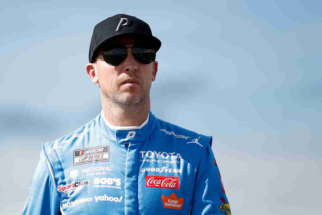 NASCAR Cup Series Veteran Denny Hamlin Points to Driver Waiting in the ...