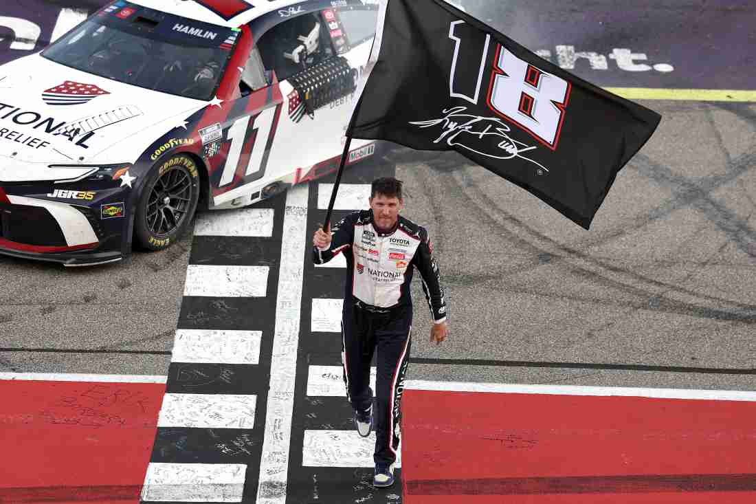 NASCAR Cup Series Driver Denny Hamlin Reveals Pain Behind Emotional ...
