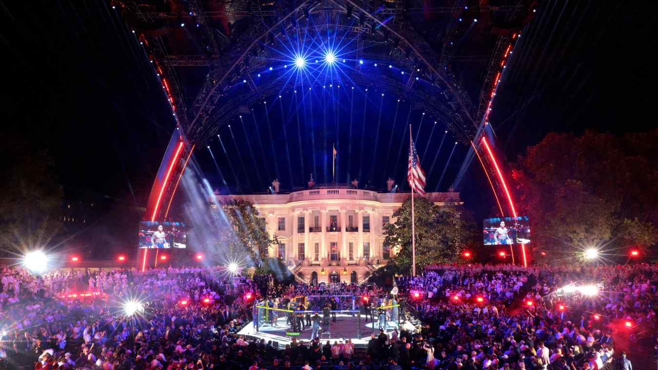 UFC White House Crushes Ratings for Paramount+