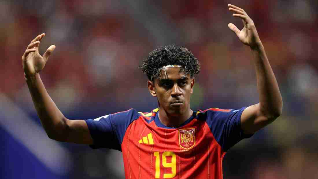 Lamine Yamal's Girlfriend Reacts to Spain vs Saudi Arabia - HEAVY