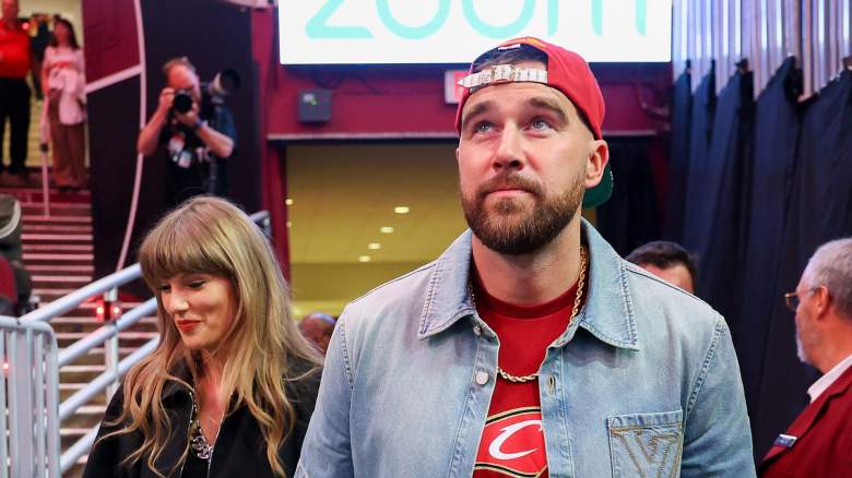 Travis Kelce Rushes From Chiefs Minicamp to Taylor Swift's Historic Honor