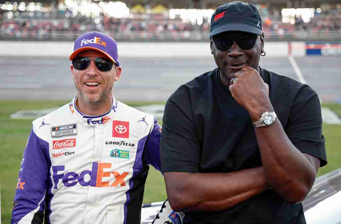 NASCAR: Michael Jordan Challenged Denny Hamlin When It Hurt Most - The ...